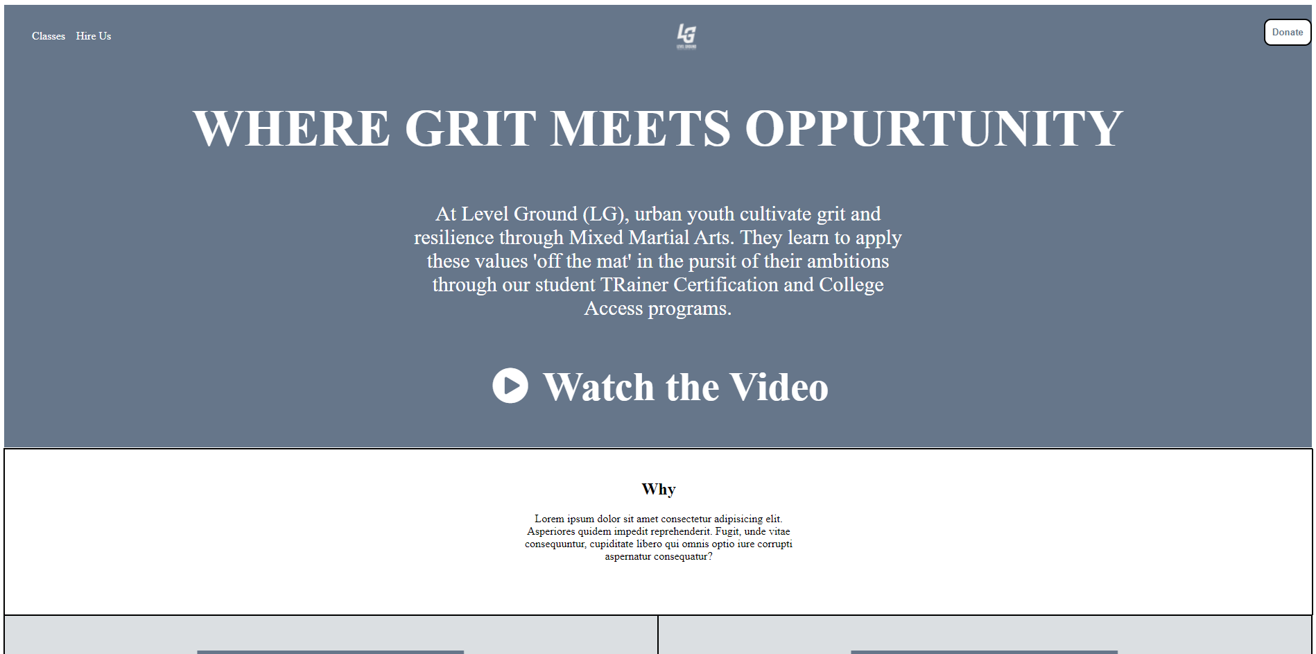 GitHub - Unfitweirdo/levelground: My levelground website project