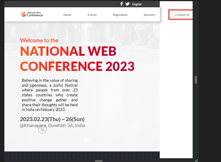 Capstone Project Peer To Peer Review · Issue 3 · Bhskr44 National Web Conference · Github