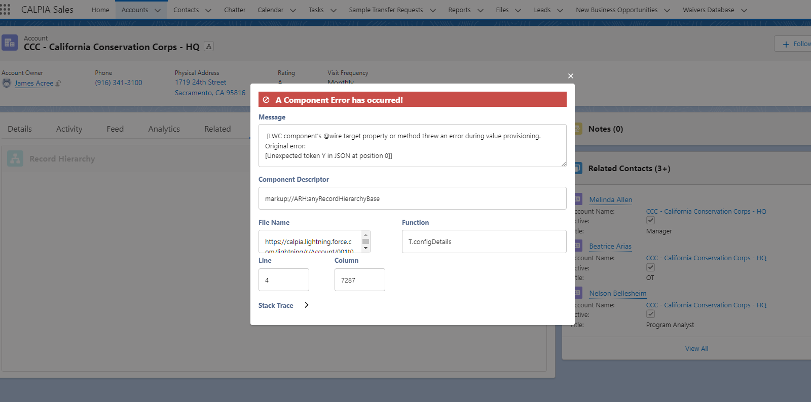 Component Error Message · Issue #5 · SalesforceLabs/AnyRecordHierarchy ...