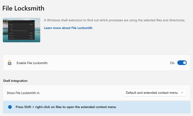 file locksmith context menu missing · Issue #28196 · microsoft/PowerToys · GitHub