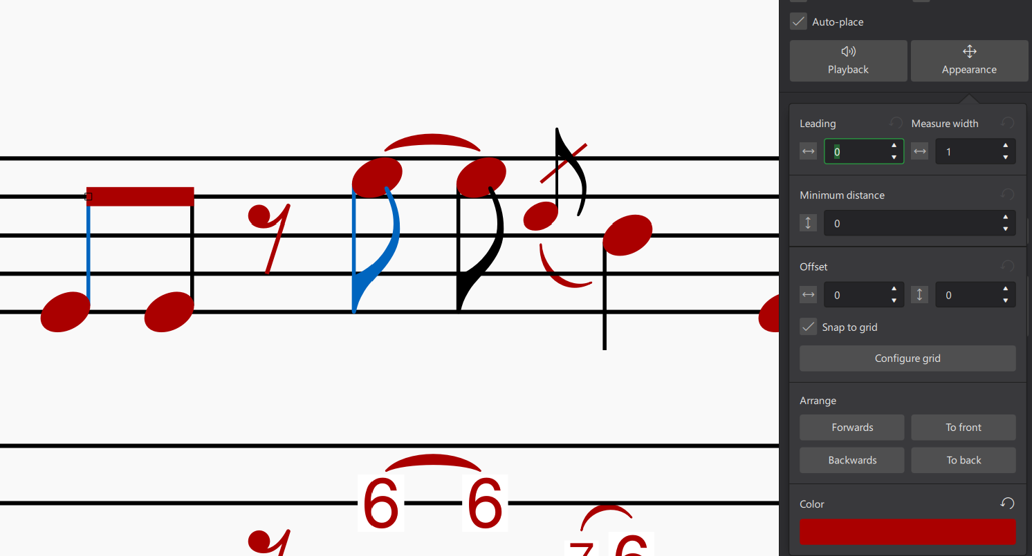 [MU4 Issue] Colouring doesnt work on note stems/flags · Issue #16539 · musescore/MuseScore · GitHub