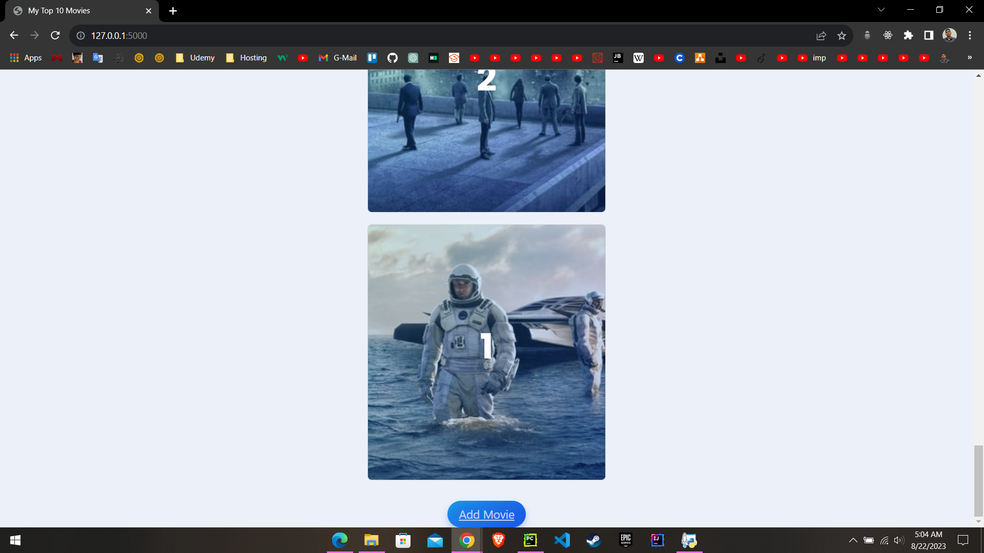 GitHub - MusarrafAM/Top-10-Movies-website-Flask-CRUD