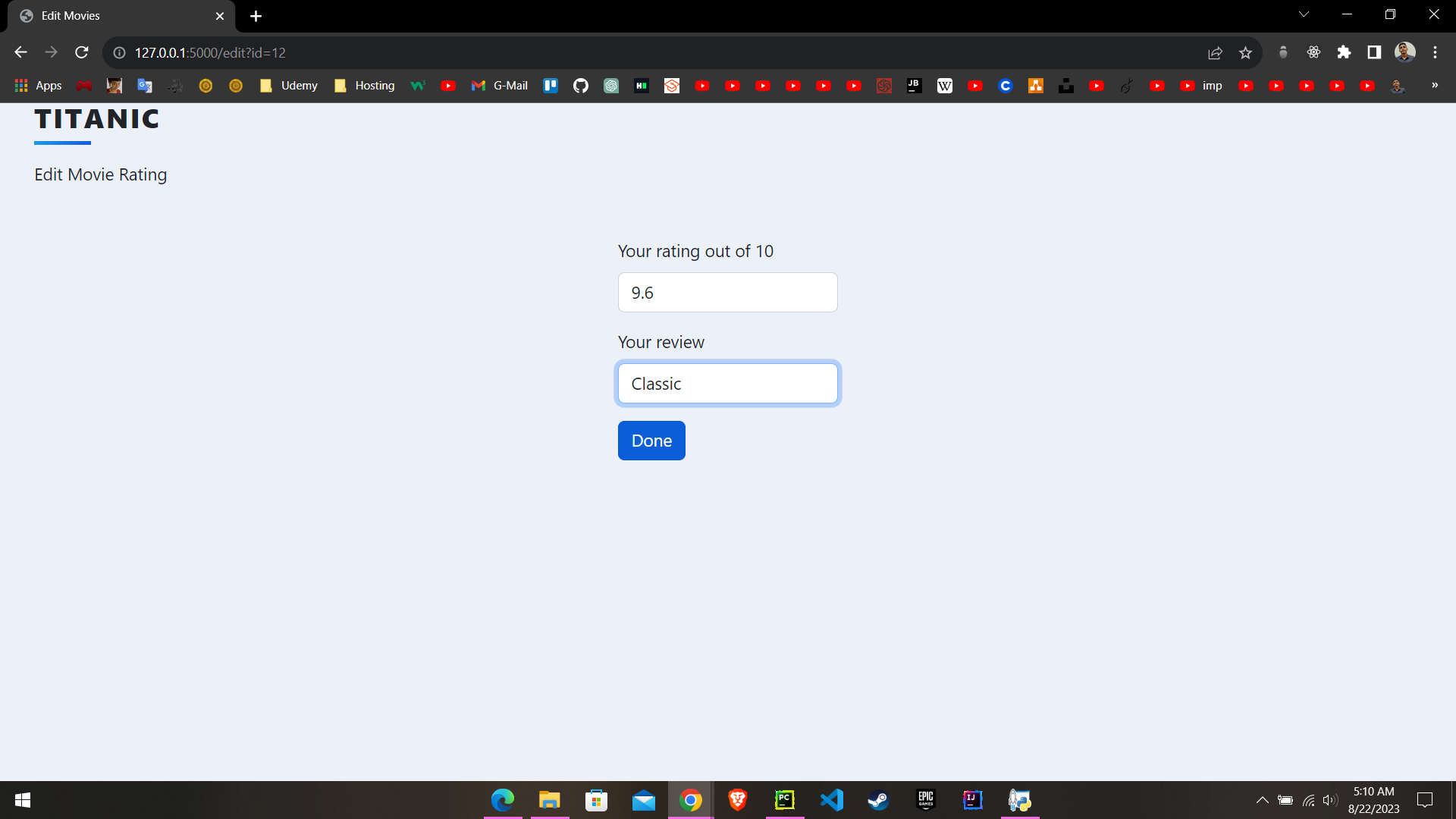 GitHub - MusarrafAM/Top-10-Movies-website-Flask-CRUD