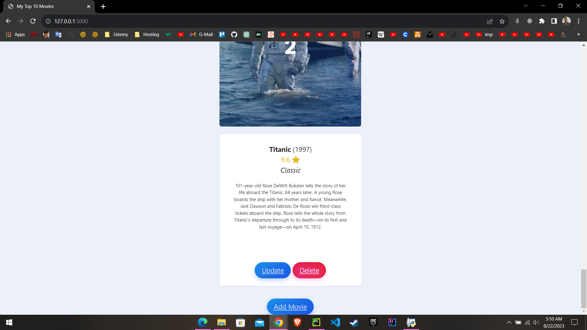 GitHub - MusarrafAM/Top-10-Movies-website-Flask-CRUD