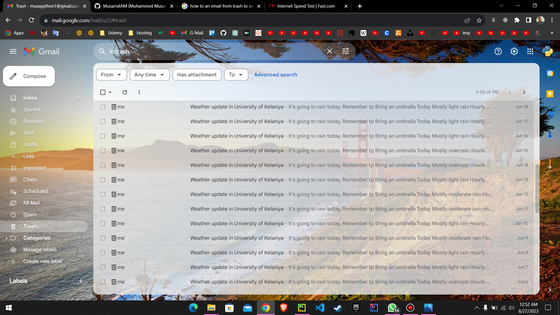GitHub - MusarrafAM/Send-Whatsapp-Email-weather-alert-python-script