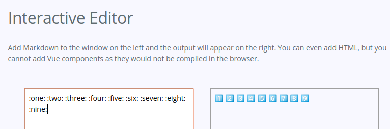 Some emojis are not shown correctly · Issue #41 · quasarframework/quasar-ui-qmarkdown · GitHub