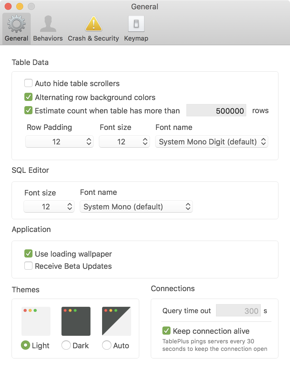 [Design suggestion] Darker backgrounds in light theme · Issue #1308 · TablePlus/TablePlus · GitHub