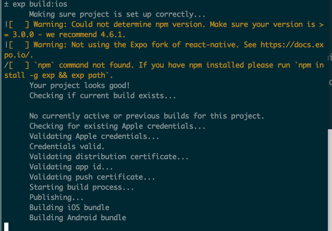 build errros again · Issue #598 · expo/expo · GitHub