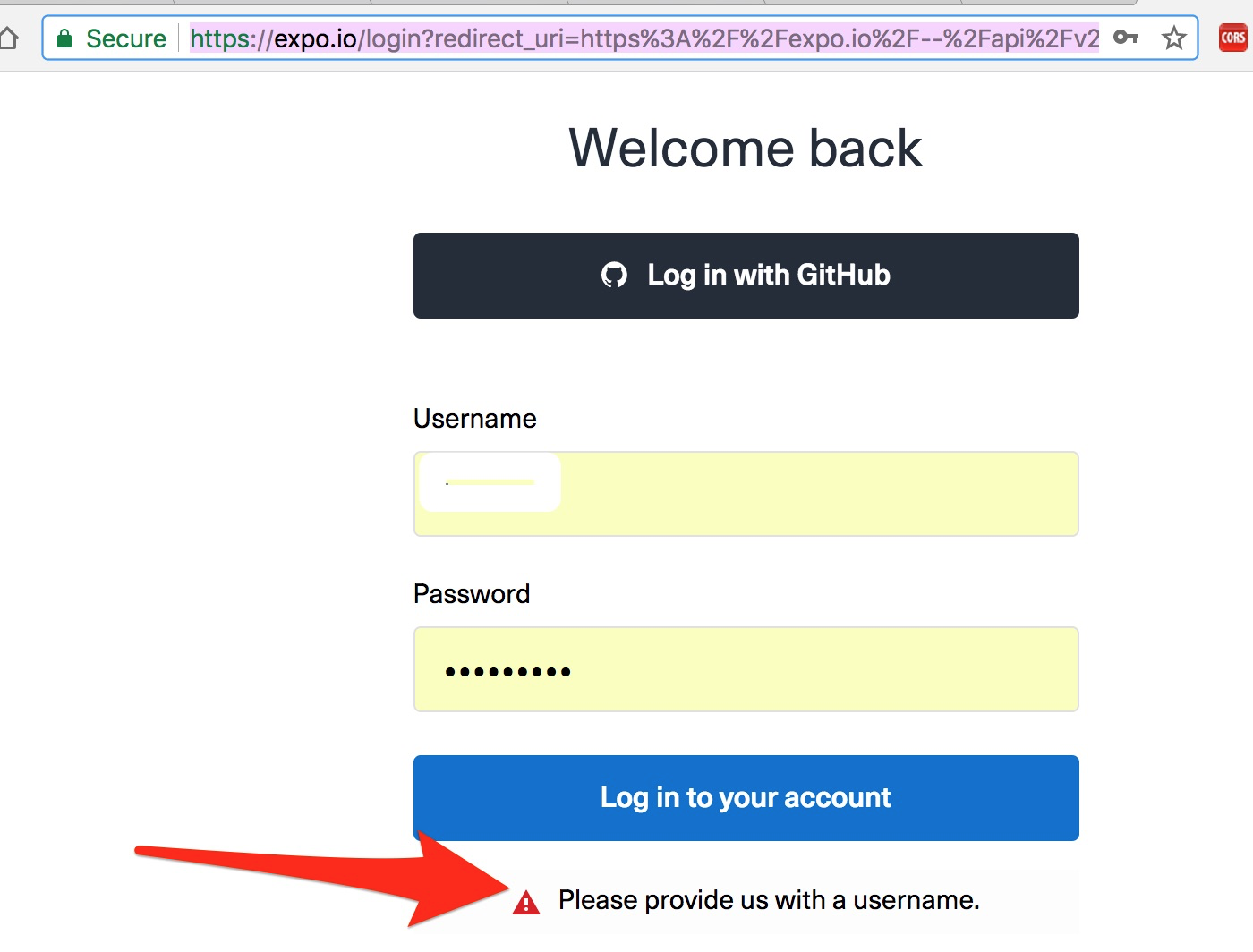 unable to login · Issue #973 · expo/expo · GitHub