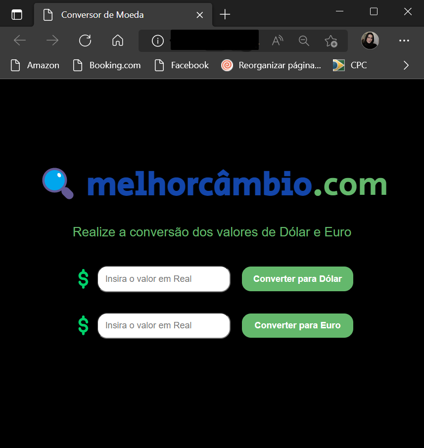 GitHub - Grazys/conversor-de-moeda: Conversão de moeda para dolar e euro.