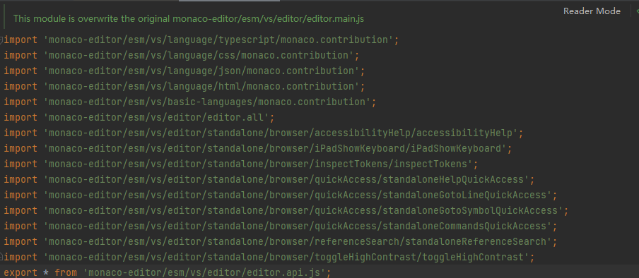 找不到这个monaco Editor文件 · Issue 756 · Dtstack Molecule · Github