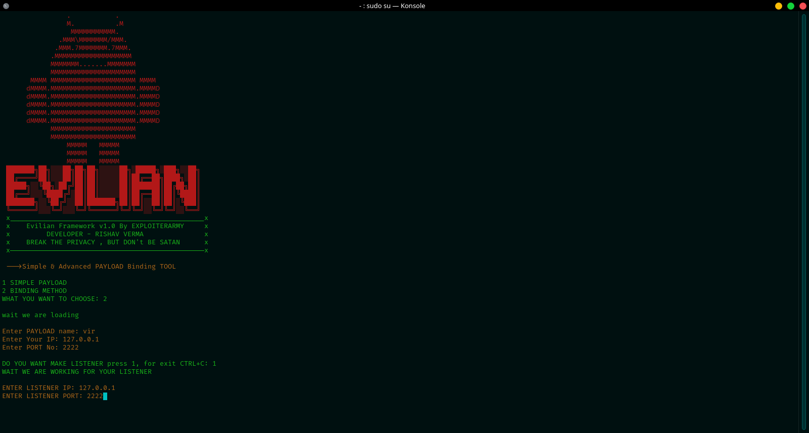 GitHub - p4radoxe/EVILIAN-FRAMEWORK: EVILIAN_FRAMEWORK v.2 is able to make simple payload or ...