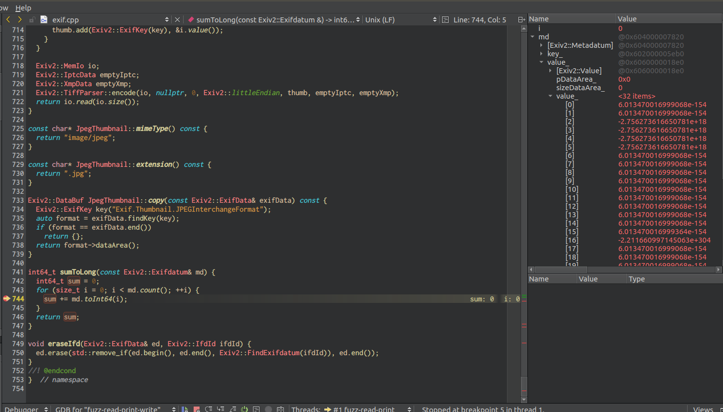 Integer-overflow in sumToLong · Issue #2190 · Exiv2/exiv2 · GitHub