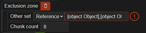Exclusion Zone in structure sets is supposed to be able to take more than 1 structure set ...