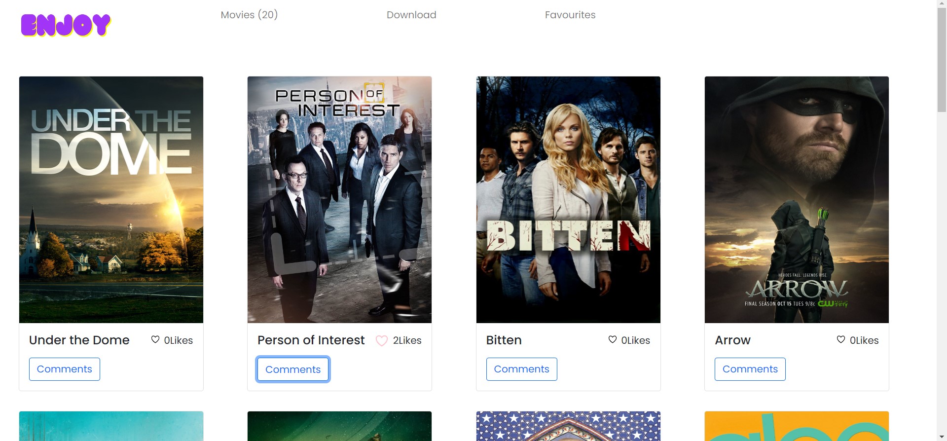 GitHub - sawmon71293/Enjoy: JavaScript Capstone is an app utilizing ES6 ...