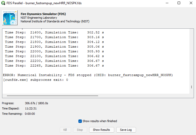 Numerical instability error on a small partial warehouse simulation · Issue #10416 · firemodels ...