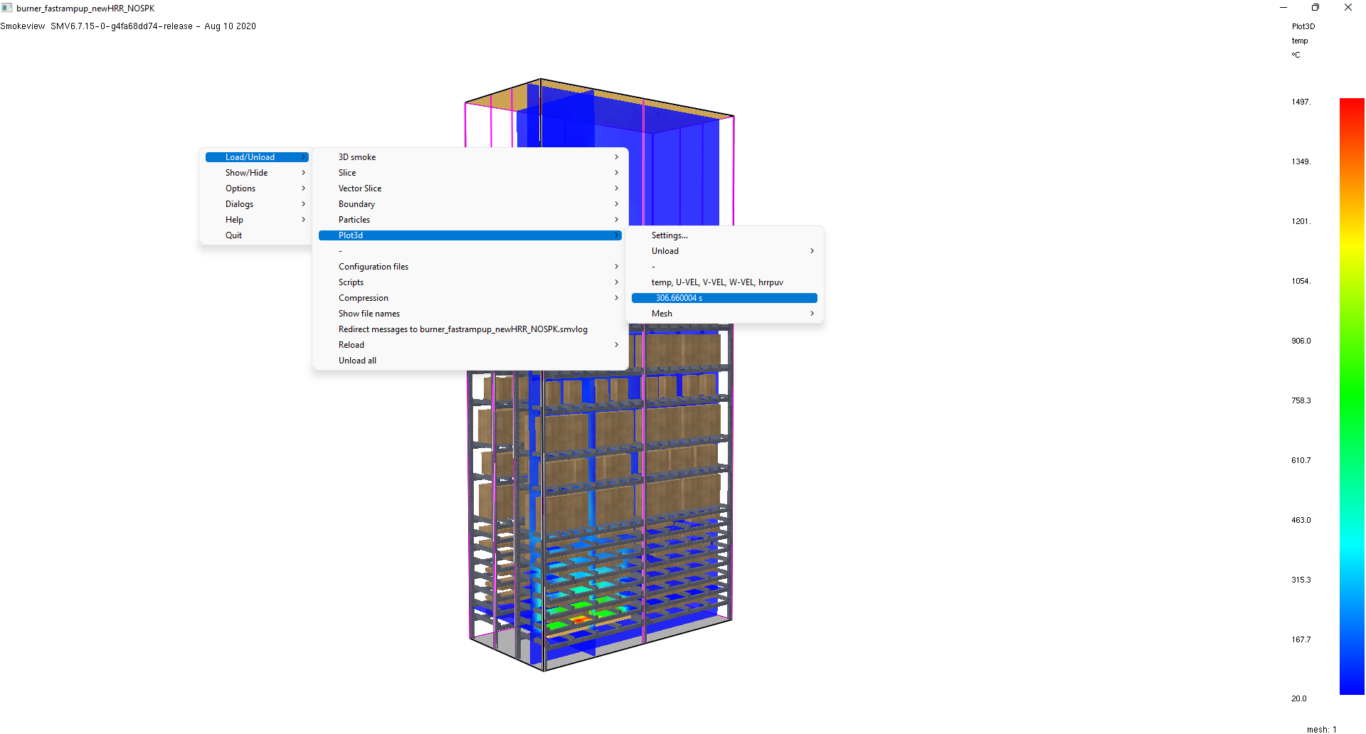 Numerical instability error on a small partial warehouse simulation · Issue #10416 · firemodels ...