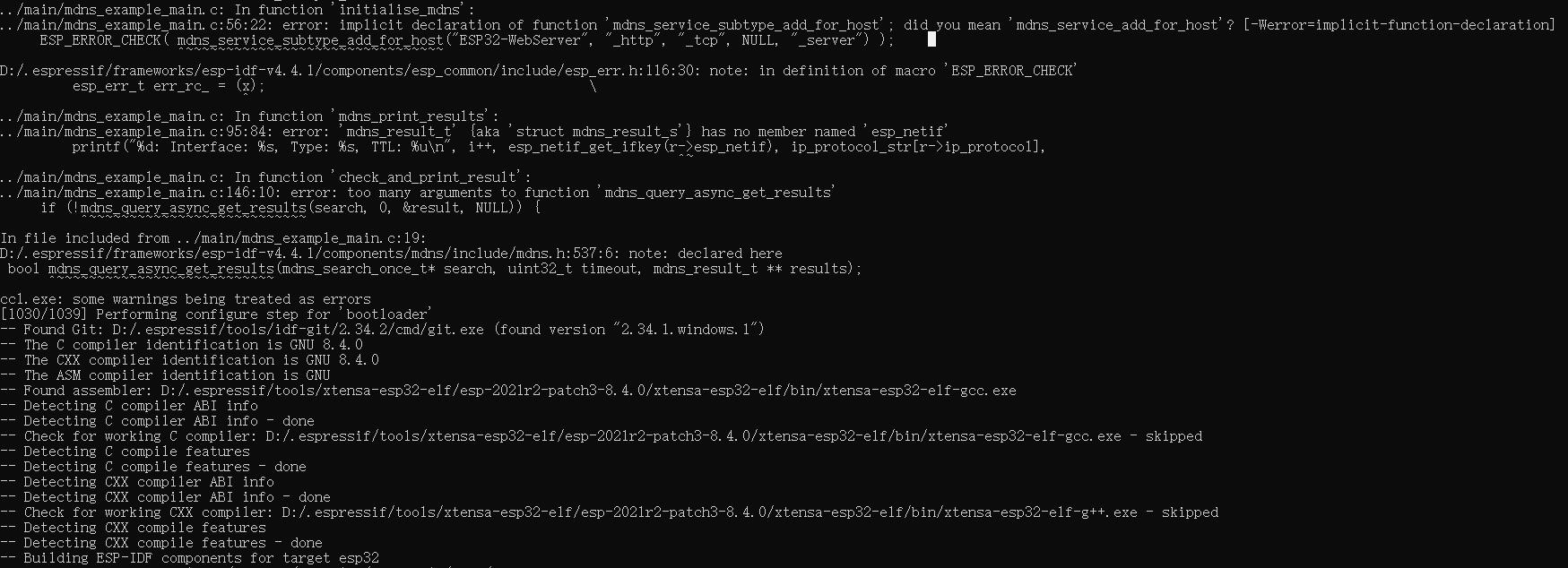 The "mdns" example build failed (IDFGH-7612) · Issue #9166 · espressif/esp-idf · GitHub