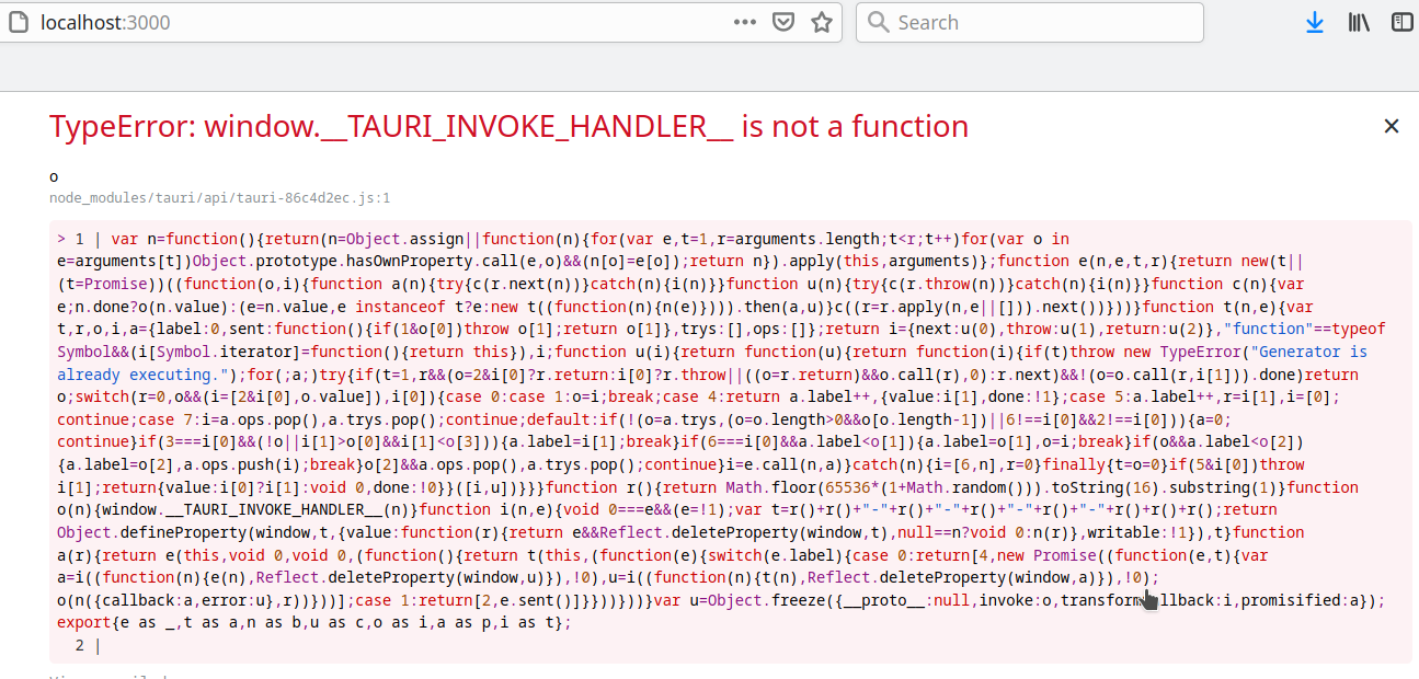 TAURI_INVOKE_HANDLER in ubuntu 20.04 · Issue #1069 · tauri-apps/tauri · GitHub