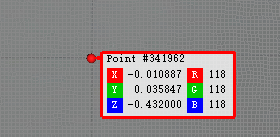 Obtaining the 3D coordinates of the pixel (x, y) in the point cloud ...