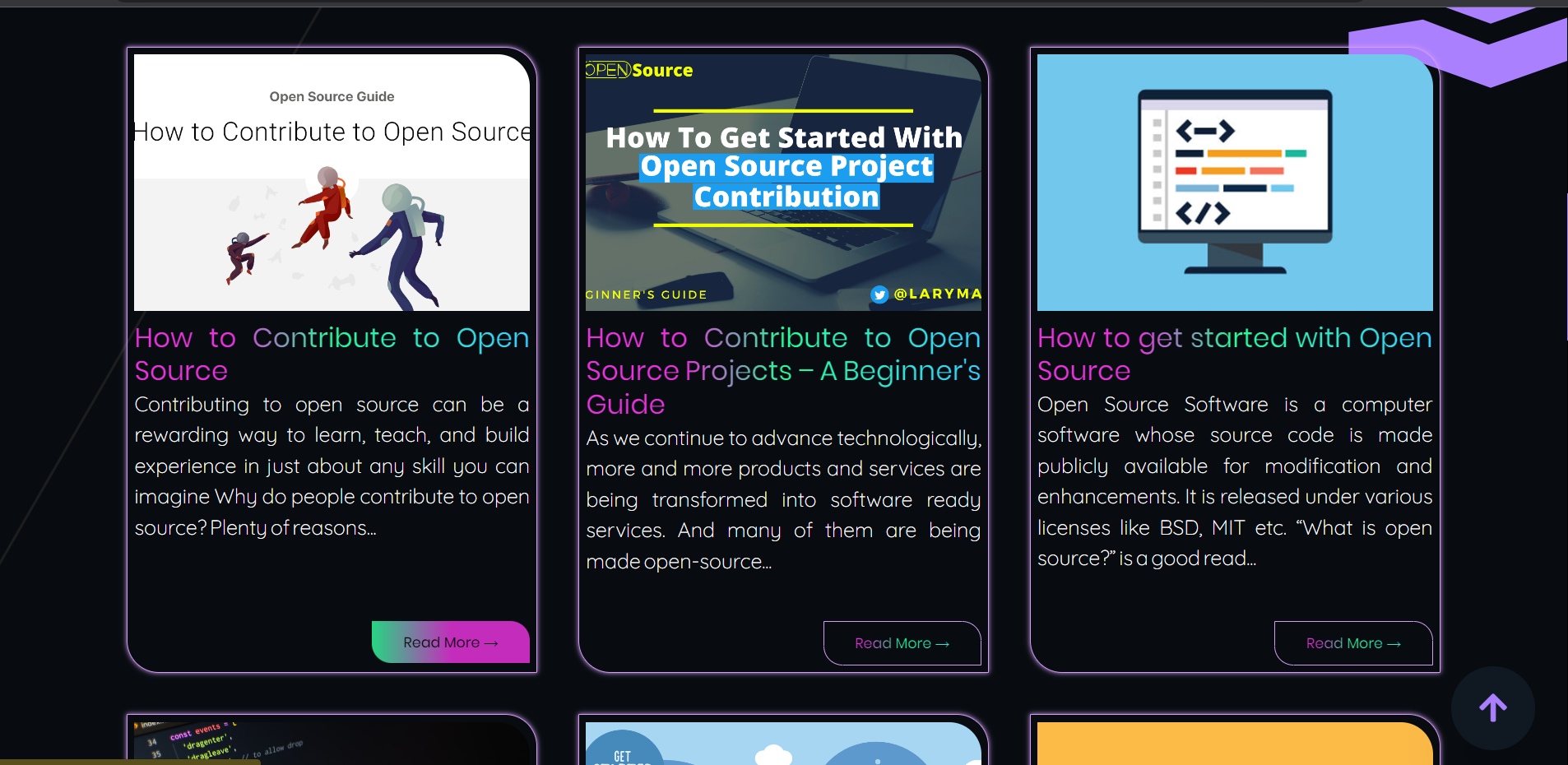 [FEATURE] Add Blogs section in the Website · Issue #65 · Opentek-Org/opentek · GitHub