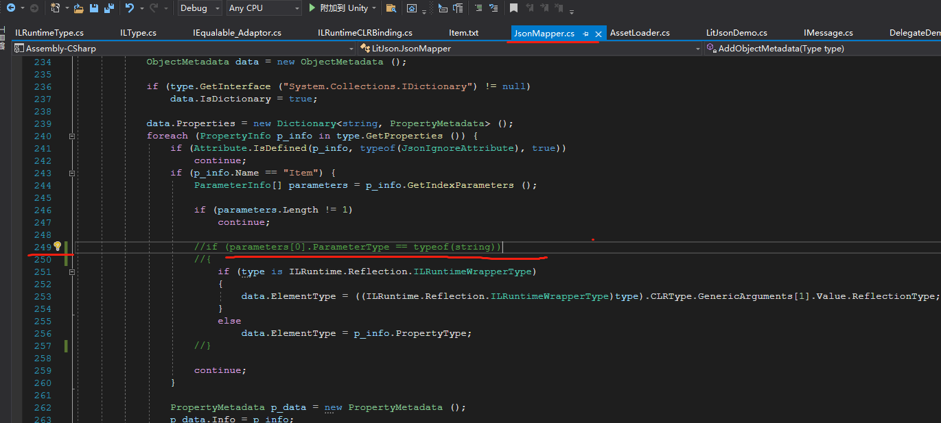 自带的LitJson不支持字典key为int的类型吗？ · Issue #516 · Ourpalm/ILRuntime · GitHub