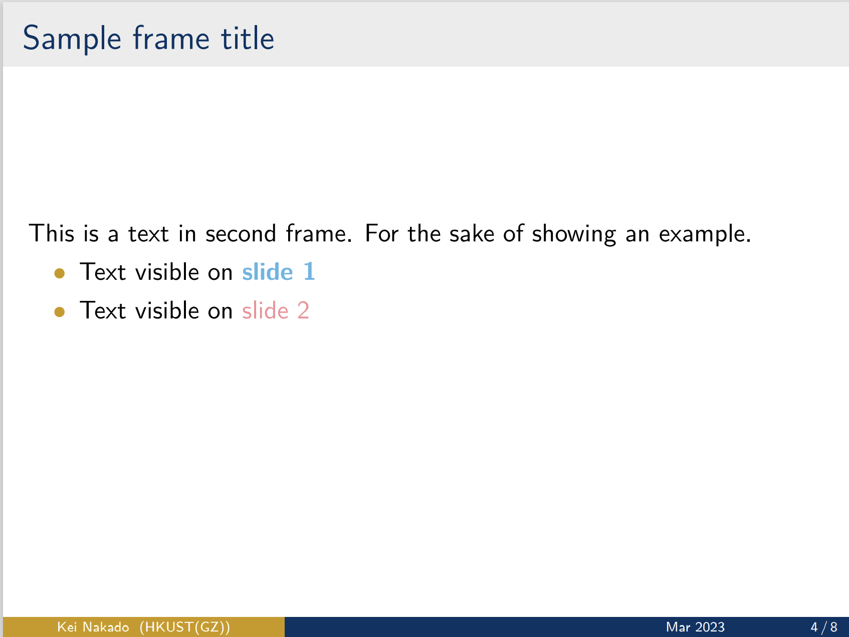 GitHub - ShiningLINH/BeamerTemplate_HKUST-GZ: Beamer Template for HKUST(GZ)