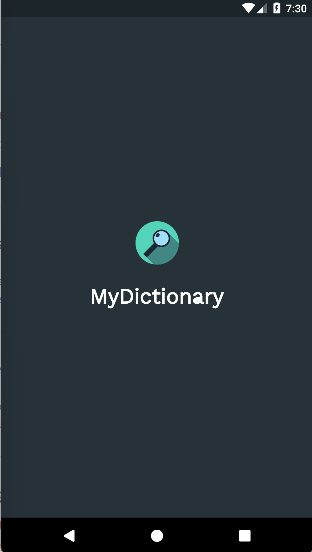 GitHub - shrutikahilale/MyDictionary-App: App development in Flutter