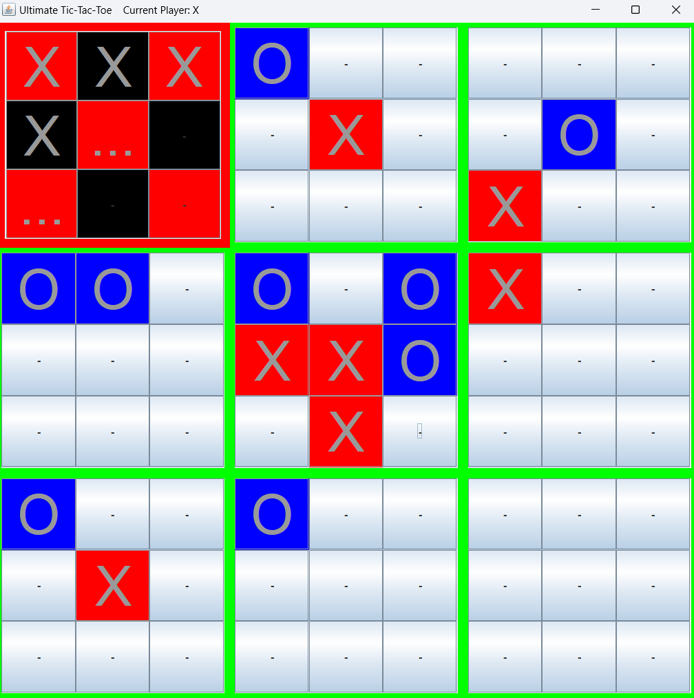 GitHub - jtotheayy/Ultimate-Tic-Tac-Toe