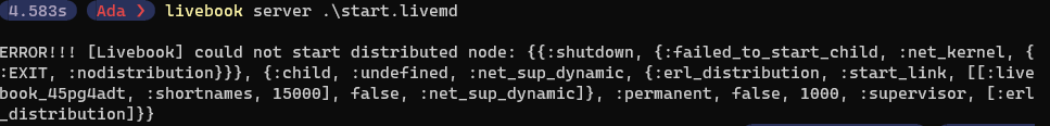 Different Livebook Errors Between Powershell And Wsl Ubuntu · Issue 