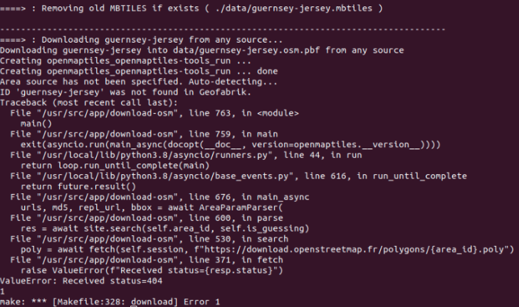 Unable to import border into PostgreSQL · Issue #1212 · openmaptiles/openmaptiles · GitHub
