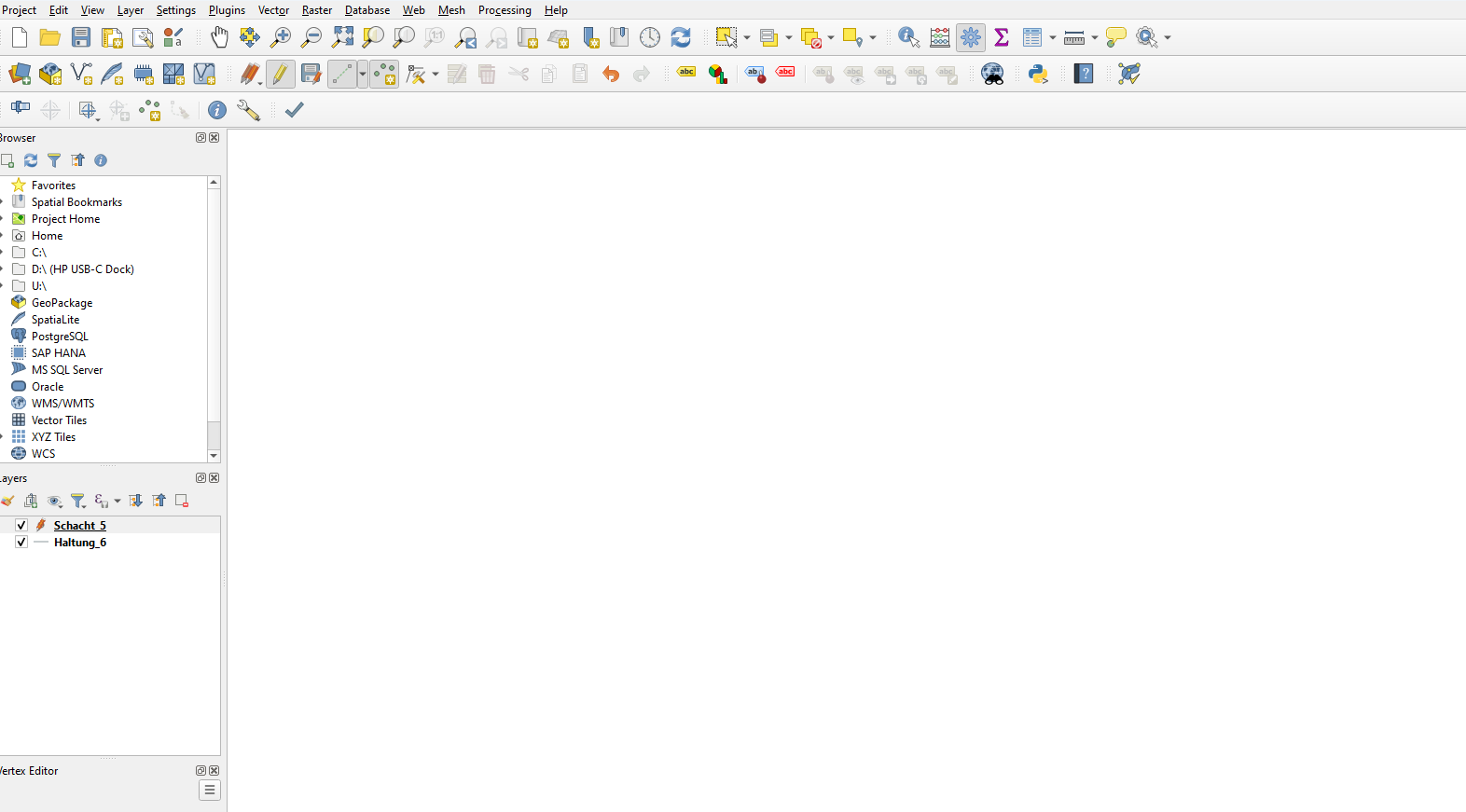 Project is not displaying in QGIS 3.30.1 eventhough layers are visible ...