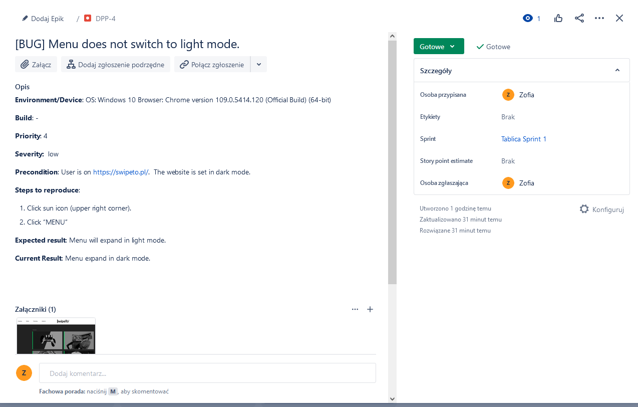GitHub - ZofiaD/dare_it_challenge_portfolio_zofiaD
