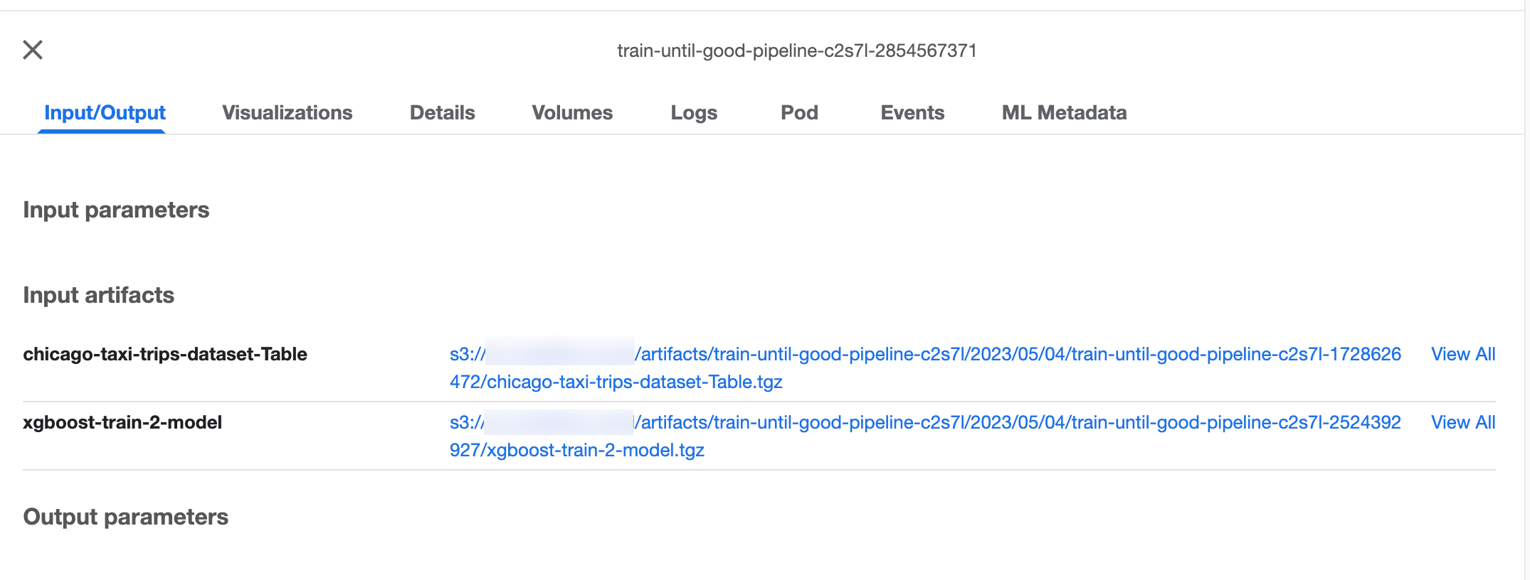 KFP S3 Artifact Links Not Working for a Bucket in us-east-2 | Kubeflow ...