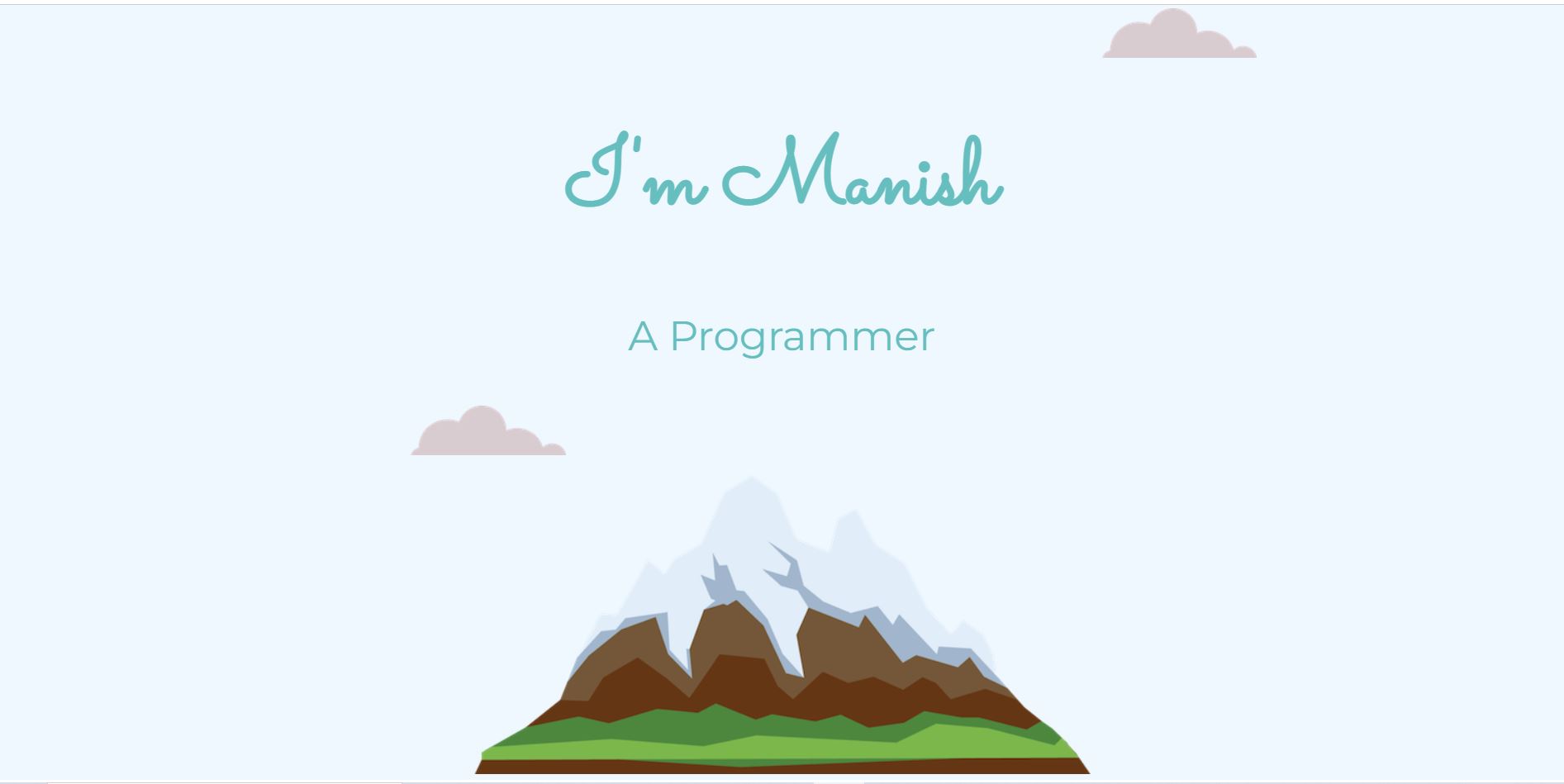 GitHub - ManishGihub/MyWebsite: This is basic webpage created using basic html and css