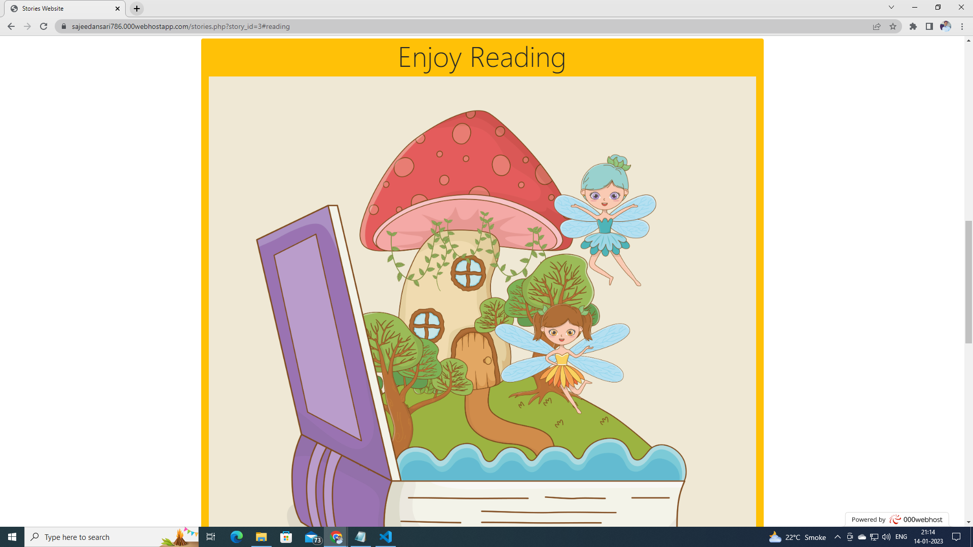 GitHub - SajeedAns786/Story-Website: This is a dynamic story website . It's is made in PHP and ...