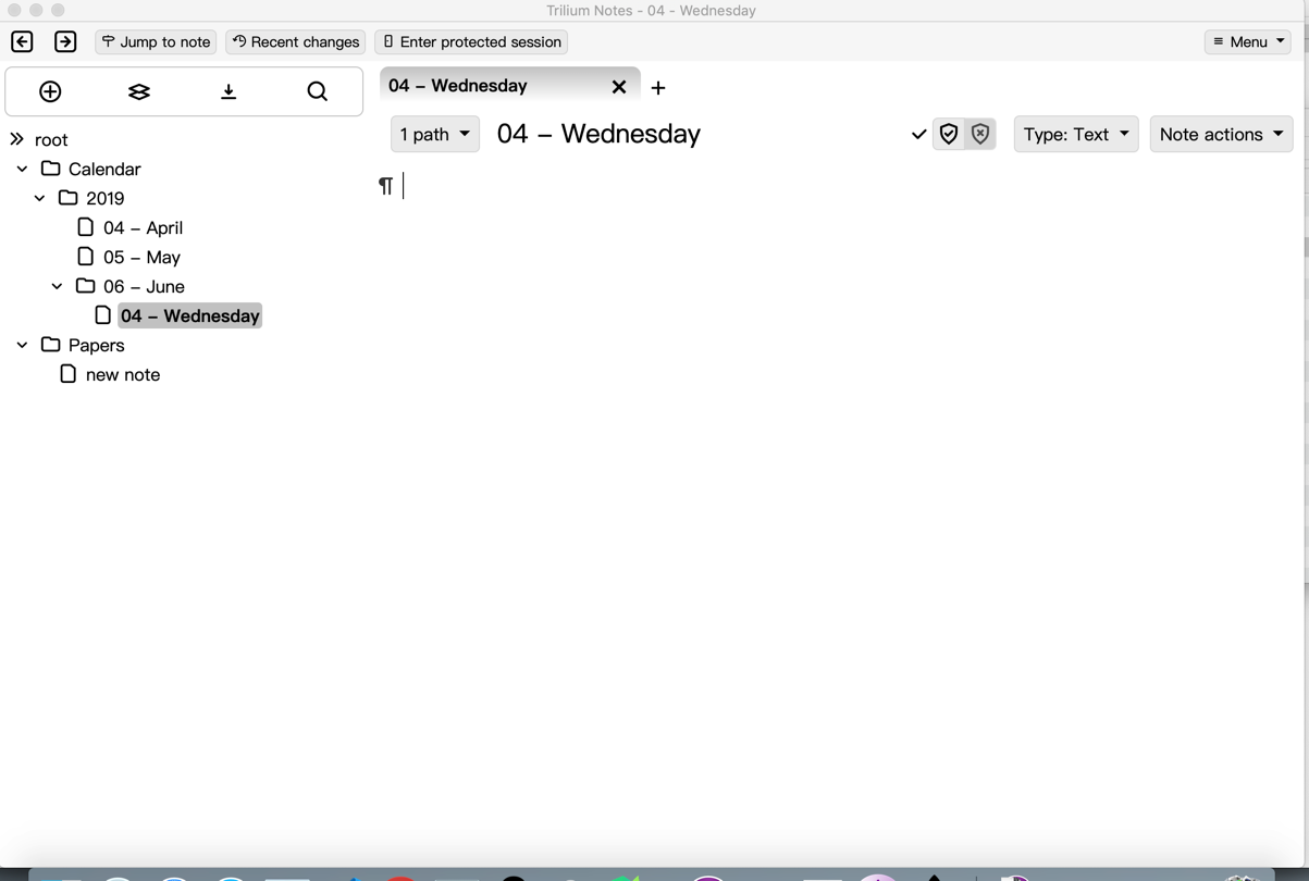 No [Today] Button in default UI · Issue #630 · zadam/trilium · GitHub