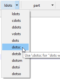 Drop-down menu in toolbar should display tooltips/info · Issue #2881 ...