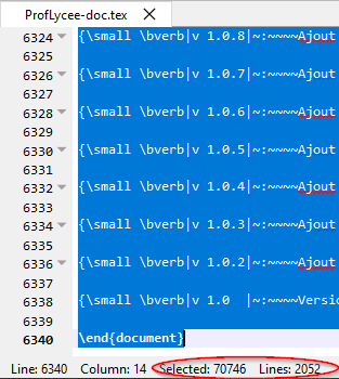 Weird behavior when using mouse to select text to the end of document · Issue #2614 · texstudio ...