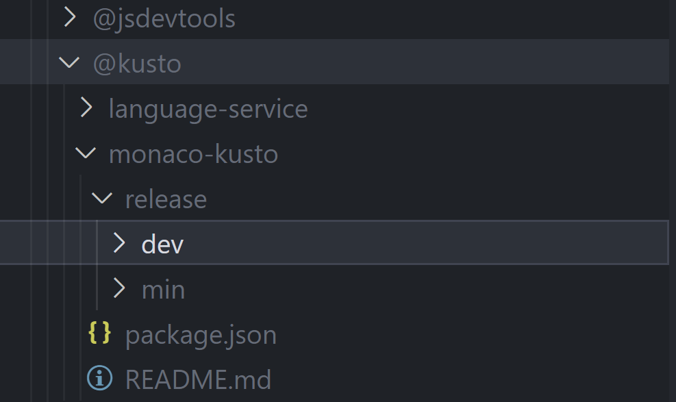 Release does not have esm files · Issue #378 · Azure/monaco-kusto · GitHub
