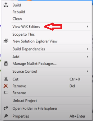 Wix submenu and solution explorer icons are absent in Visual Studio Community 2019 · Issue #6754 ...