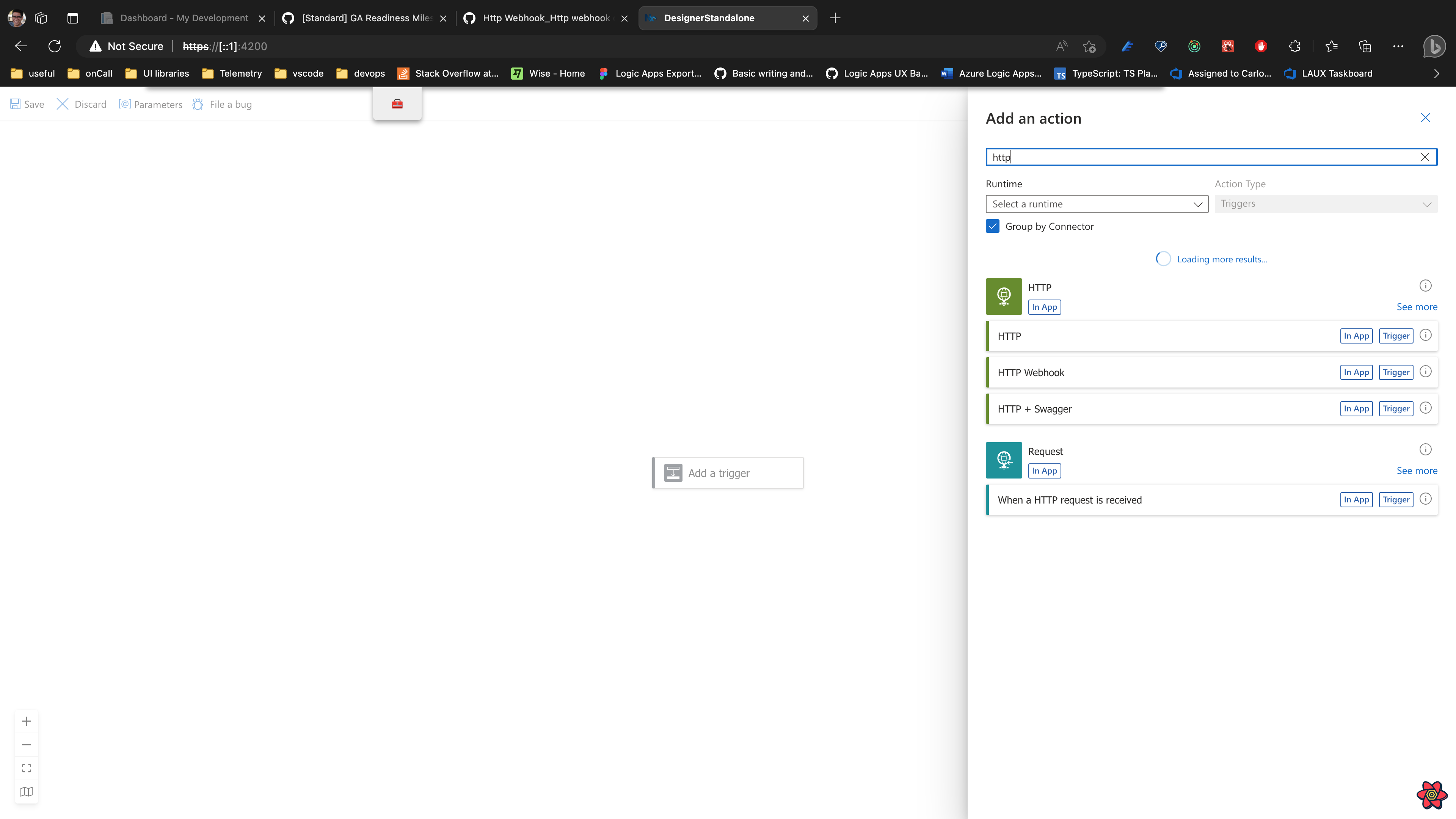 Http Webhook_Http webhook option is not present as trigger and action. · Issue #2230 · Azure ...