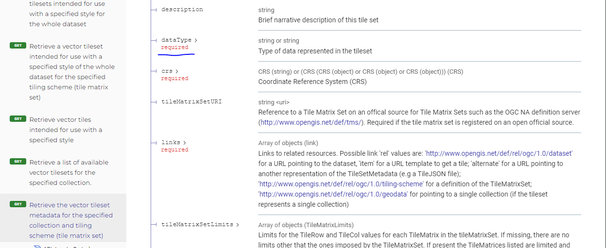 Missing `datatype` Attribute In Response Of Tile Request · Issue 1326 · Geopython Pygeoapi · Github