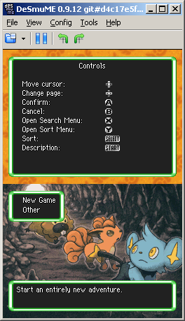 Rendering issue in Pokemon Mystery Dungeon: Explorers of Sky · Issue #336 · TASEmulators/desmume ...