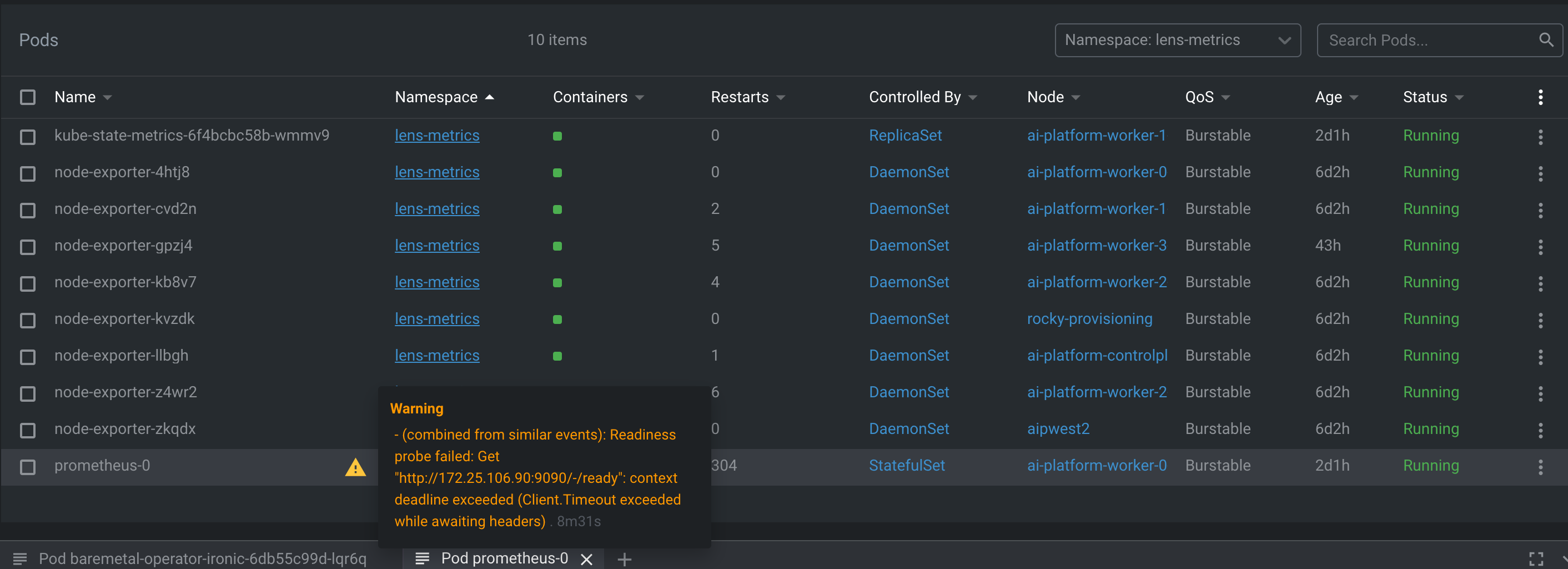 Lens Metrics Broken · Issue 7323 · Lensapplens · Github