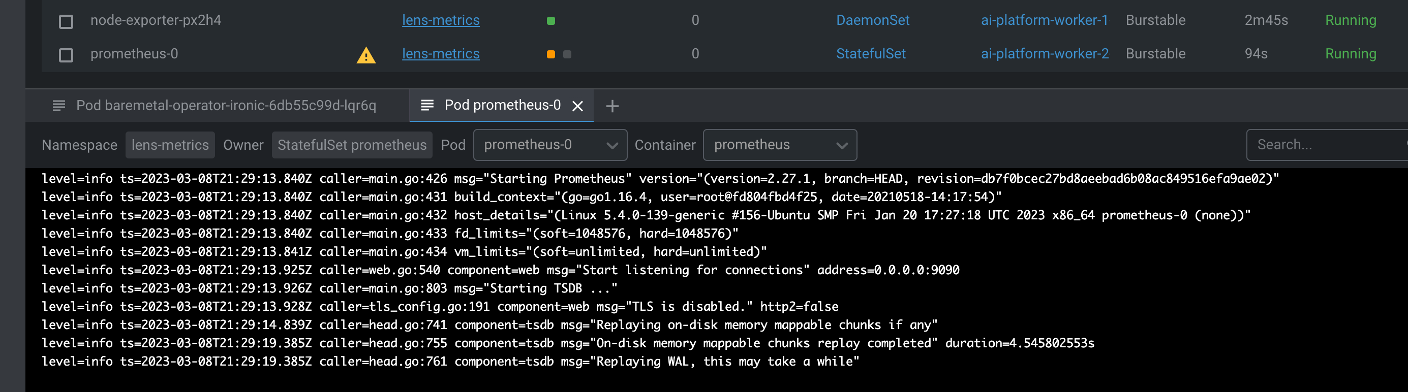 Lens-Metrics Broken · Issue #7323 · lensapp/lens · GitHub