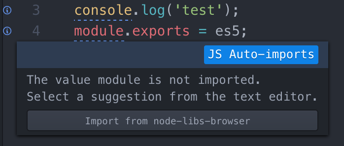 Disable JS Auto-imports messages · Issue #1469 · facebookarchive/nuclide · GitHub