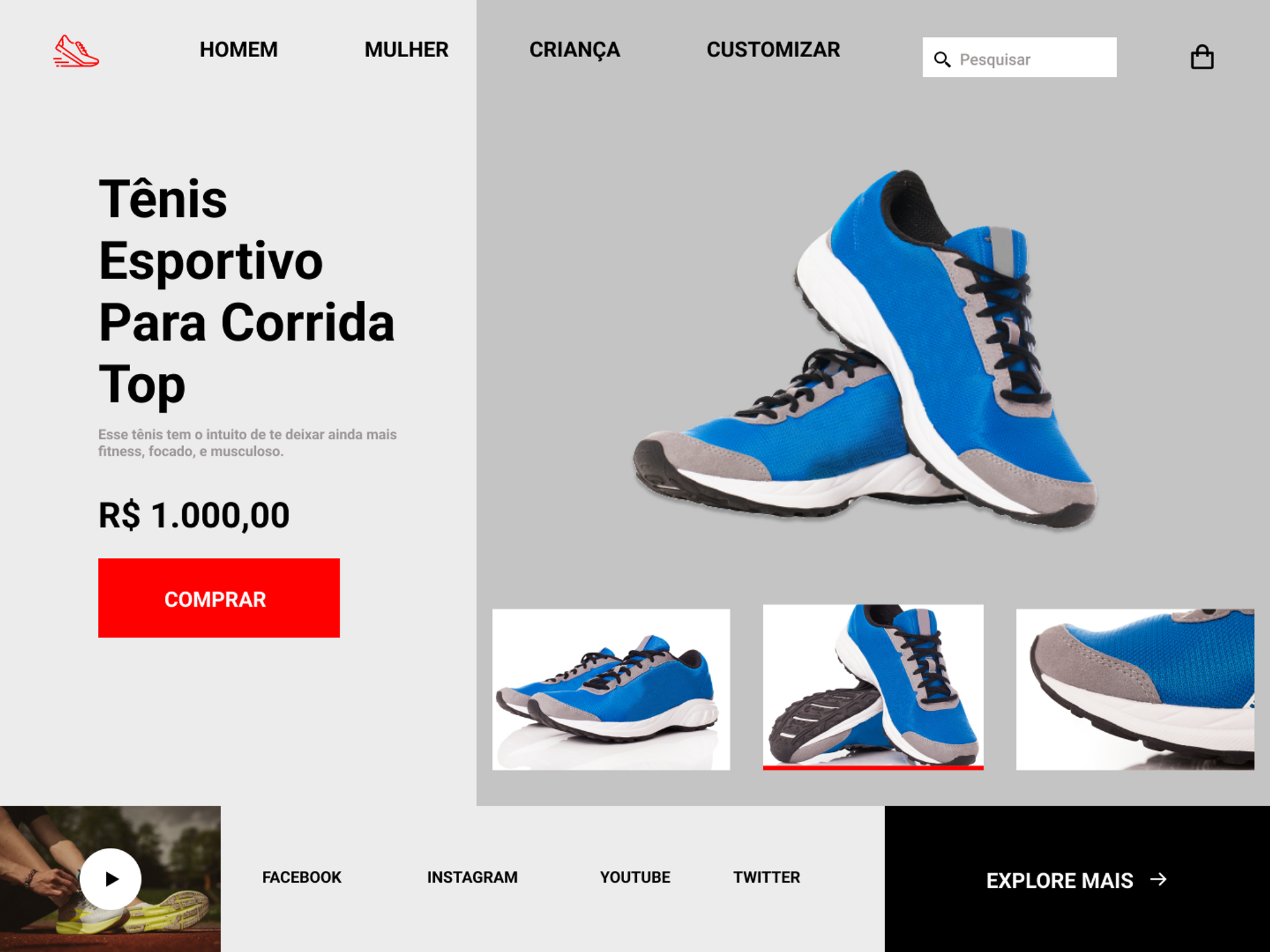 GitHub - poissonfou/RocketShoes: Rocketseat's "RocketShoes" challenge, created using React