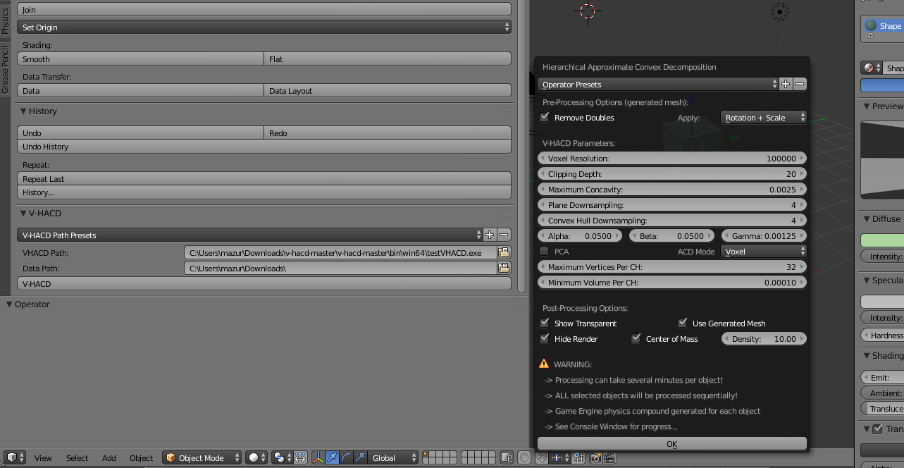 Load and parse V-HACD WRL file as Trimesh works fine but.. · Issue #333 ...