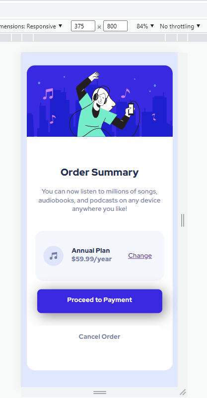 GitHub - loucarnevali/order-summary-card